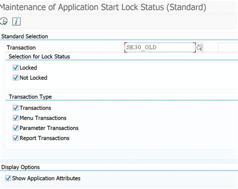 Transaction Locking