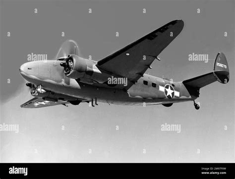 Lockheed C 60 Lodestar Militarised Transport Version Of The Lockheed 18