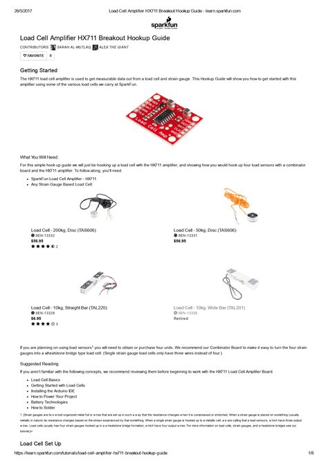 Arduino Hx711