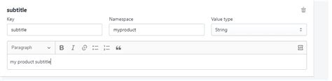 How To Add Subtitle Of Product Using Metafield In Shopify Store All