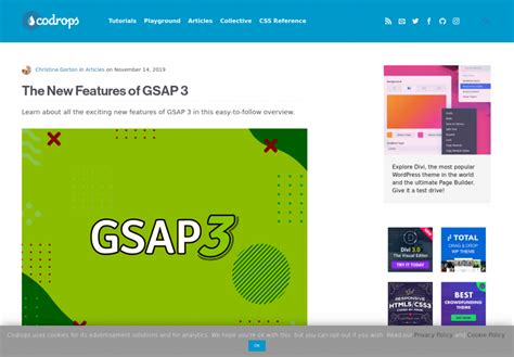 Les Nouvelles Fonctionnalités De Gsap 3 Avec Exemples La Ferme Du Web