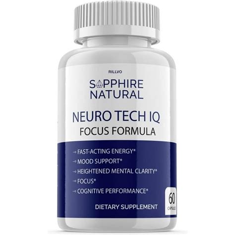 Neuro Tech Iq Neurotech Iq Pills Brain Supplement 60 Capsules