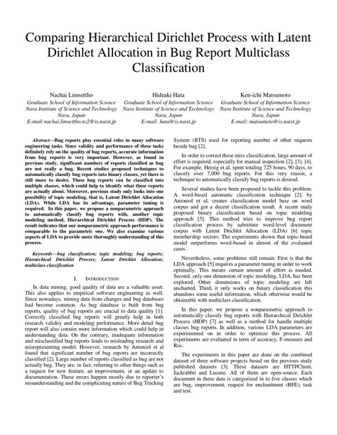 pdf comparing hierarchical dirichlet process with latent dirichlet