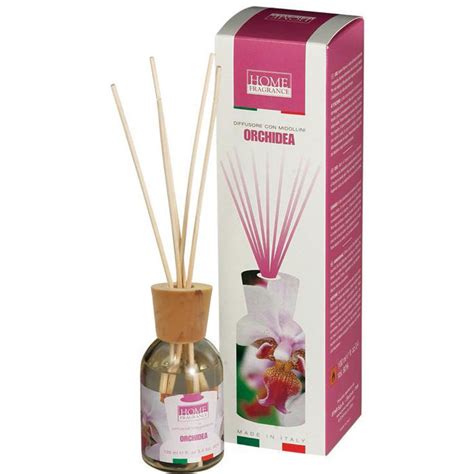 Diffusore Profumatore All Orchidea Con Bastoncini Al Midollino