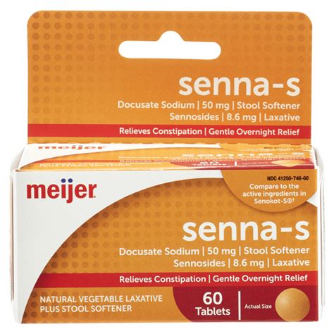 Meijer Senna S Tablets 60 Each Delivery Or Pickup Near Me Instacart