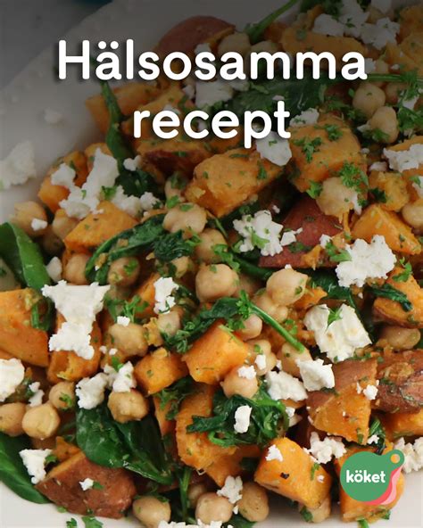 Tips På Smarriga Och Hälsosamma Recept Sötpotatis Recept Kikärter Recept Recept