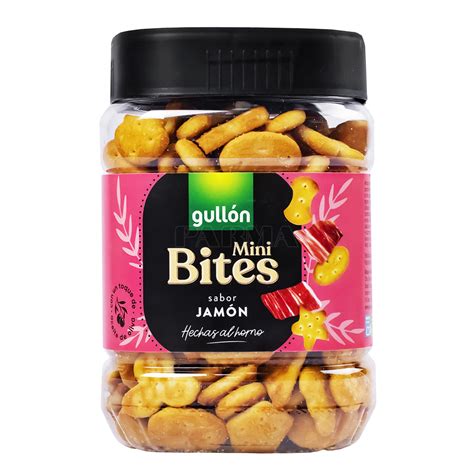 Gullon Crackers Mini Bites Ham 250gr 8410376069181 Apothiki Seven Cashandcarry