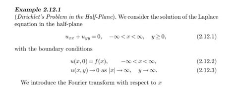 Solved Example Dirichlet S Problem In The Chegg Com