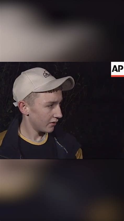 This Is Me On The News At 15 I Had Just Witnessed A Mrder — And Yet I