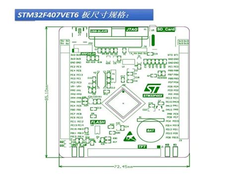 STM F VET Development Board Cortex M Minimum System