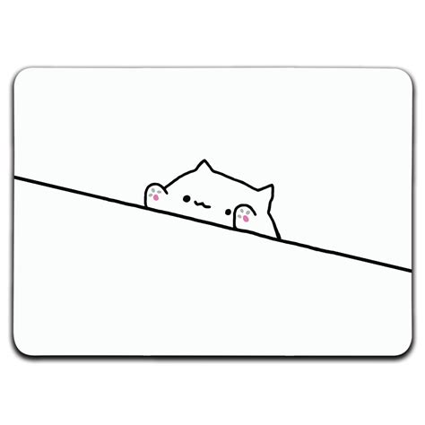 Mousepad Haios Meme Pisica Dragalasa Baza Antiderapanta 27 7 X 19 7 X