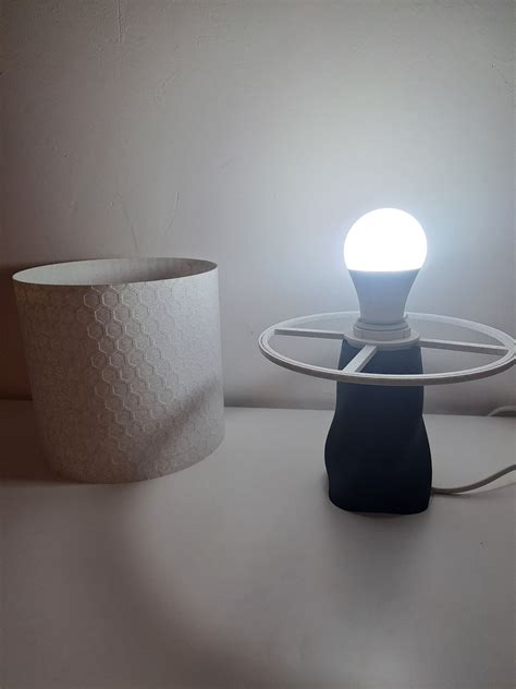Stl File Honeycomb Table Lamp Honeycomb Lamp Smart Table Lamp 🔦 ・3d Printing Model To Download