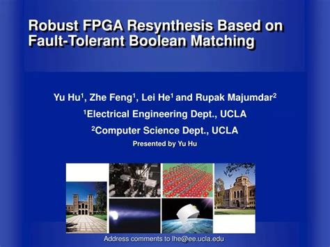 Ppt Robust Fpga Resynthesis Based On Fault Tolerant Boolean Matching
