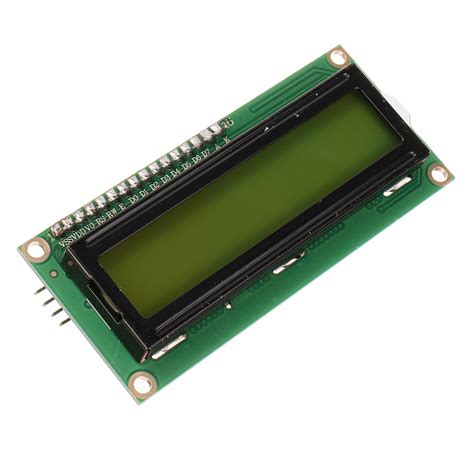 Hw 060b 1602 Lcd 5v Yellow Green Screen Iic I2c Interface Module 1602