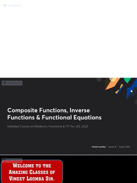 composite functions inverse functions functional equations with anno pdf