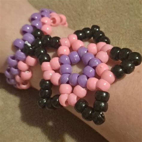 Jester ☆ On Instagram New Kandi Cuff Im Proud Of I Really Like The Star Kandicuff