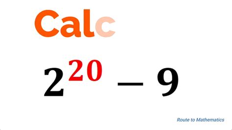 calculate without using calculator youtube