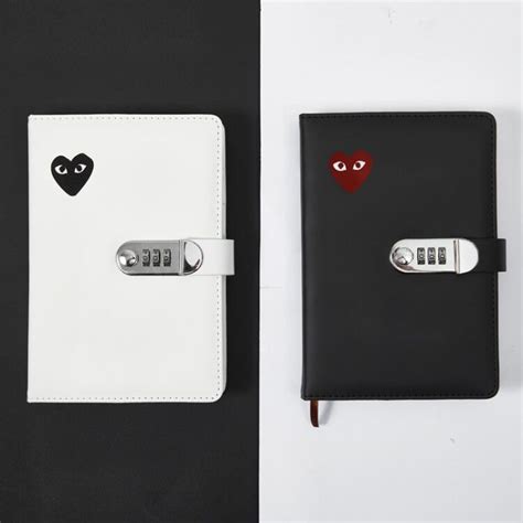 密码本带锁日记本女少女简约大学生加厚小清新笔记本子文艺精致可爱少女心记事本网红手账本多功能指纹 虎窝淘