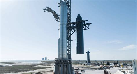 spacex sets stage for starship booster s first 33 engine static fire