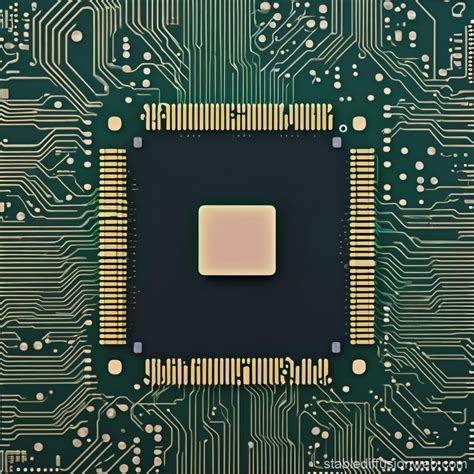 Silicon Chip Design Prompts Stable Diffusion Online