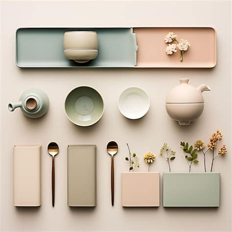 Premium Ai Image Chinese Tea Sets