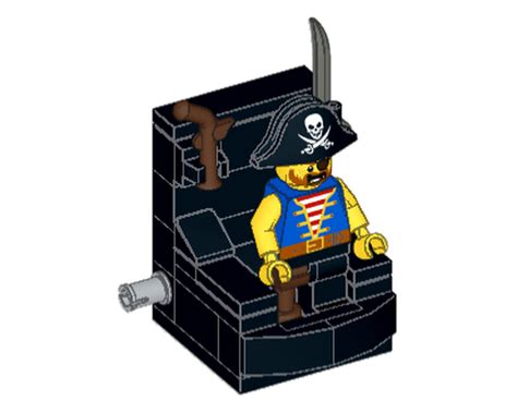 Lego Moc Minifigure Display Stand By Militarybricks1 Rebrickable Build With Lego