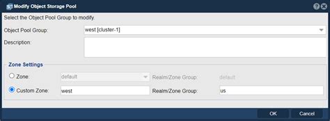 Filemodify Object Storage Pool Osnexus Online Documentation Site
