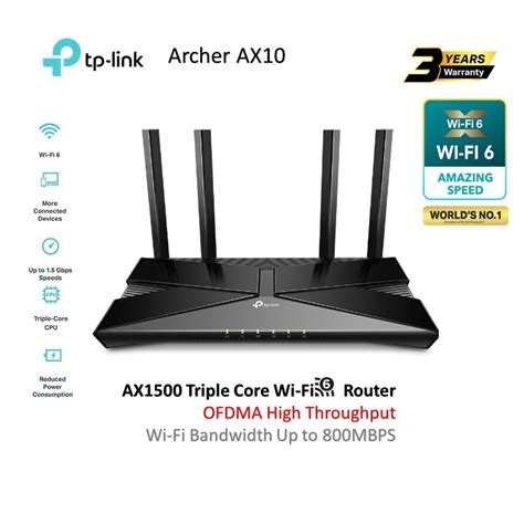 TP-Link AX1500 Next-Gen Wi-Fi 6 Router | Shopee Malaysia