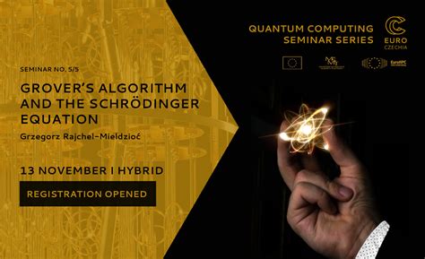 Quantum Computing Seminar Grovers Algorithm And The Schrödinger