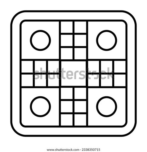 Linear Design Icon Board Game Stock Vector Royalty Free 2338350715