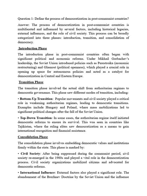 Democratization Pdf Democratization Authoritarianism