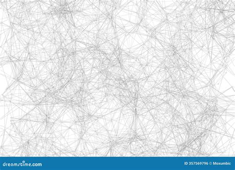 3d Render Loop Abstract Technology Plexus Connection Dot Wireframe On