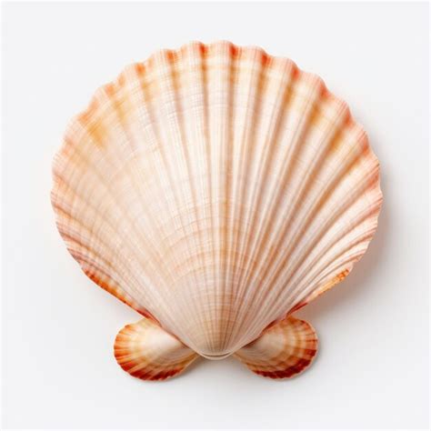 Premium Ai Image Small Sea Shell Isolated Illustration Ai Generativexa