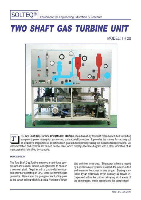 two shaft gas turbine unit solution engineering