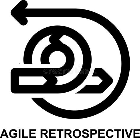 Agile Retrospective Sprint Retrospective Agile Scrum Retrospective Flashback Outline Icon