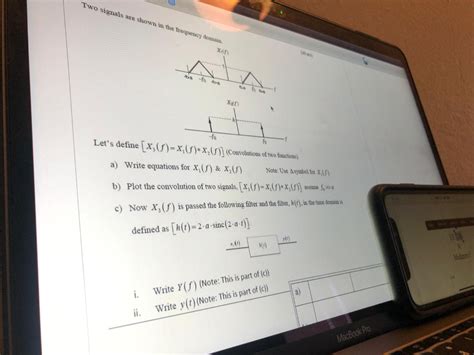 Solved Two Signals Are Shown In The Frequency Domain A Fora Chegg