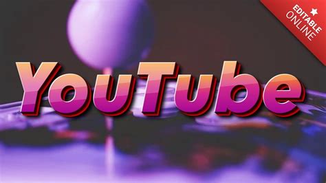 youtube game over text effect generator