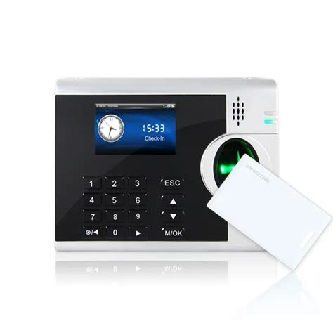 Biometric Fingerprint Rfid Card Reader Attendance Device With Tcp Ip Usb Fingerprint Time