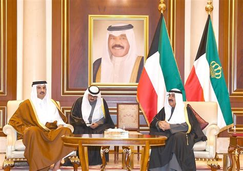 Kuwait Amirs Visit To Qatar Bolsters Decades Long Partnership Ties Times Kuwait