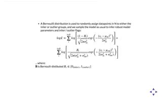 Bayesian Robust Linear Regression With Outlier Detection PPT
