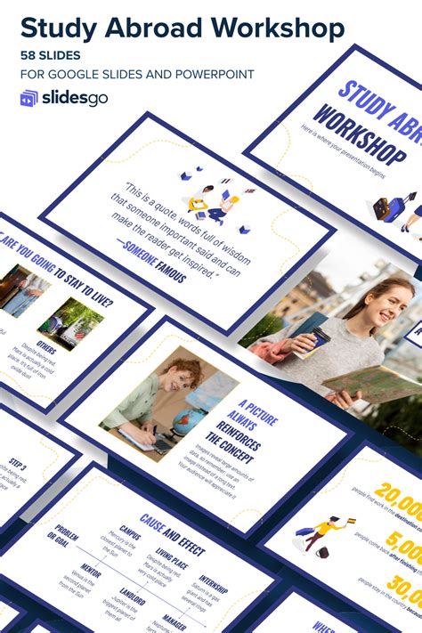 Study Abroad Workshop Google Slides And PowerPoint