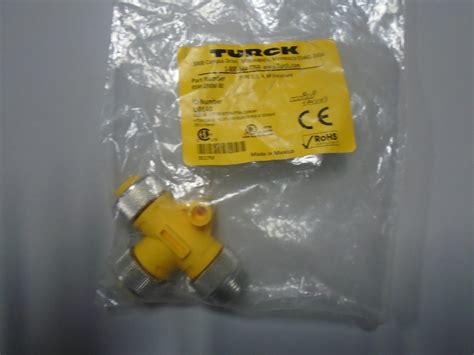 Turck Rsm 2rkm 40 Mini Fast Tee Connector New Ebay