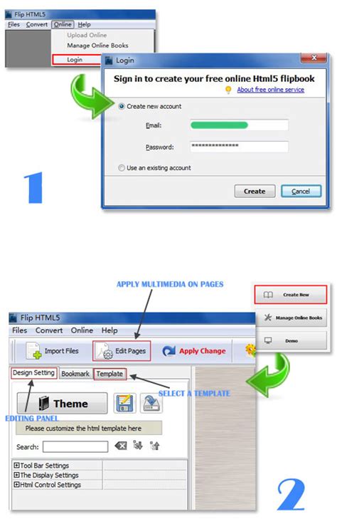 free page turning maker software make flipping page html5 book