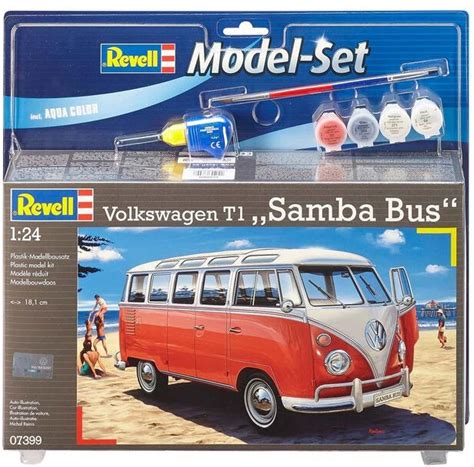 Volkswagen Vw T1 Samba Bus Model Set 124 Plastique Model Kit Revell Eur 4650 Picclick Fr