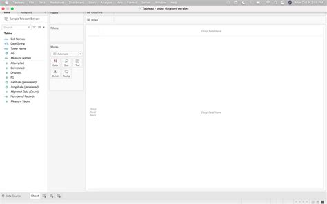 Tableau File Data Worksheet Dashboard Story Analysis