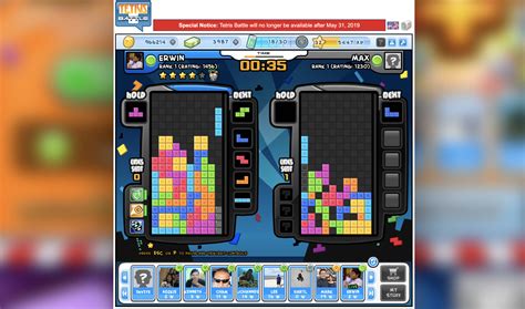 Tetris Battle Is Closing Down On May 31 2019