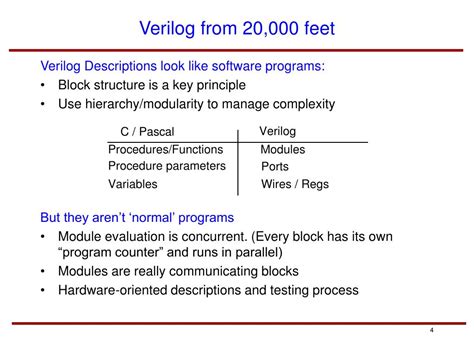 ppt eece476 verilog tutorial powerpoint presentation free download