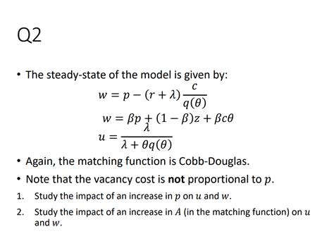 Solved Note That The Vacancy Cost Is Not Proportional To