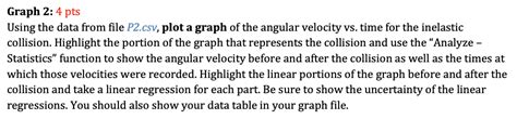 Solved Graph 2 4 Pts Using The Data From File P2 Csv Plot Chegg Com