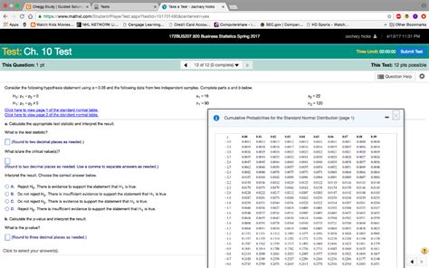 Solved C Chegg Study I Guided Solu OP Take A Test Zachary Chegg